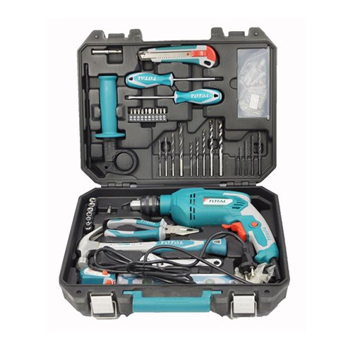 Total 115 Pcs Powerful Drill Set 680w – Power Port Electrical Supplies